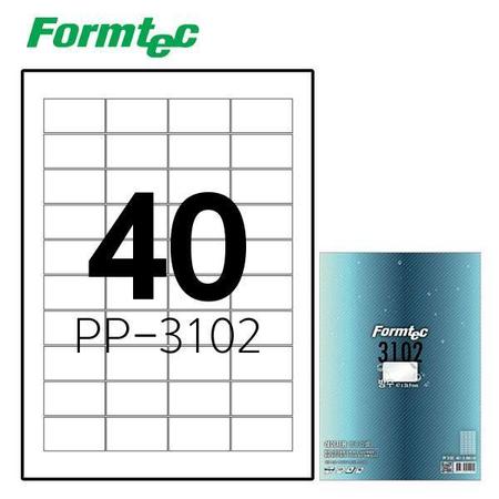 롯데하이마트 | 폼텍 PP-3102 10매 방수라벨