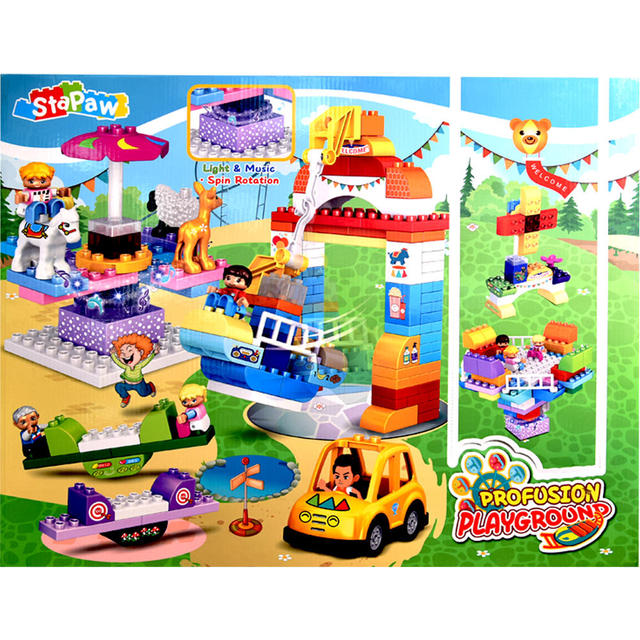 롯데하이마트 | 레고 듀플로 놀이공원 동물원 172pcs T213