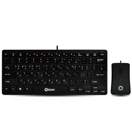 롯데하이마트 | QSENN KM6000 미니 키보드 마우스 세트