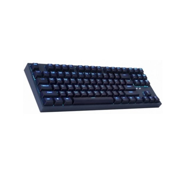 롯데하이마트 | COX CK87 네이비 게이트론 LED 텐키리스 게이밍 기계식 키보드 COX_CK87_NV
