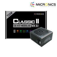 롯데하이마트 | 마이크로닉스 Classic II 750W 80PLUS실버 모듈러 ATX3.1 컴퓨터 PC